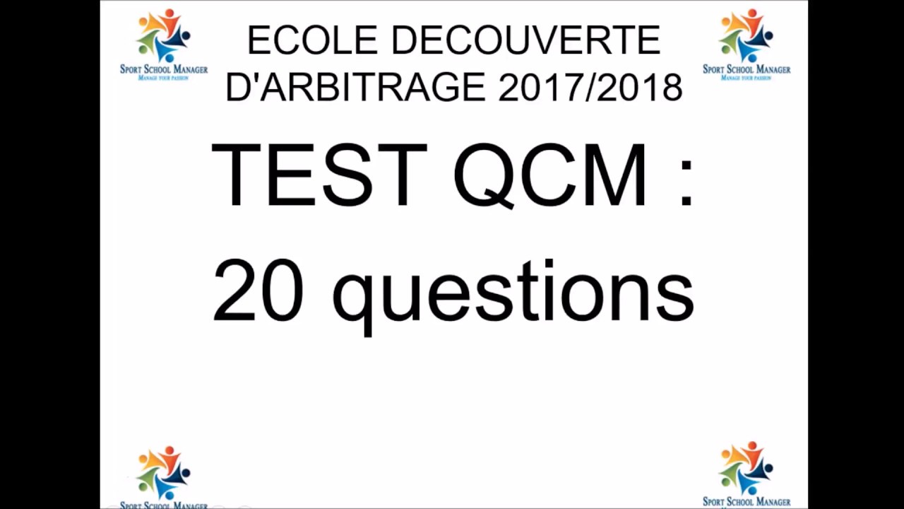 QCM TEST M14 - YouTube