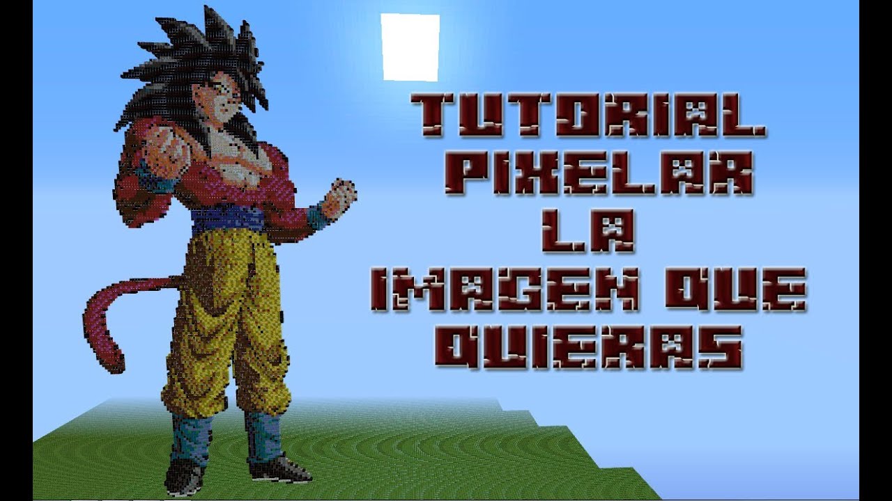 Tutorial minecraft como pixelar la imagen que quieras! - YouTube
