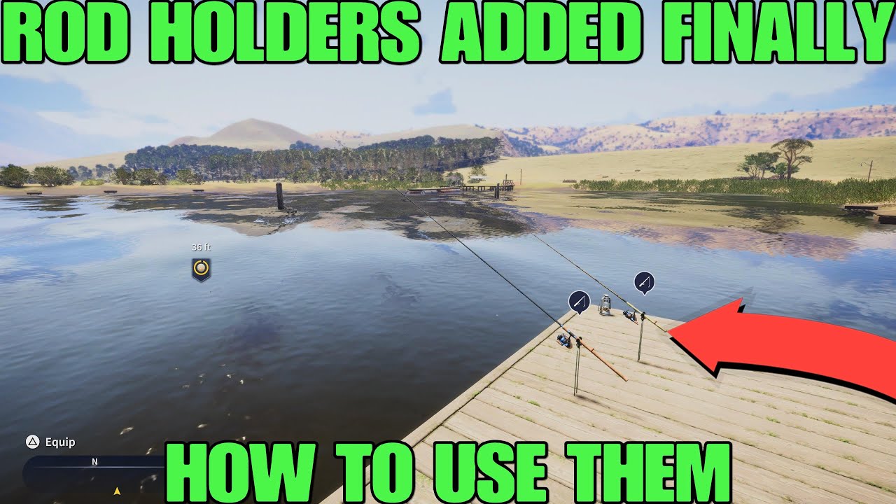 How To Use Rod Holders (Pros And Cons) In Call Of The Wild : The Angler ...