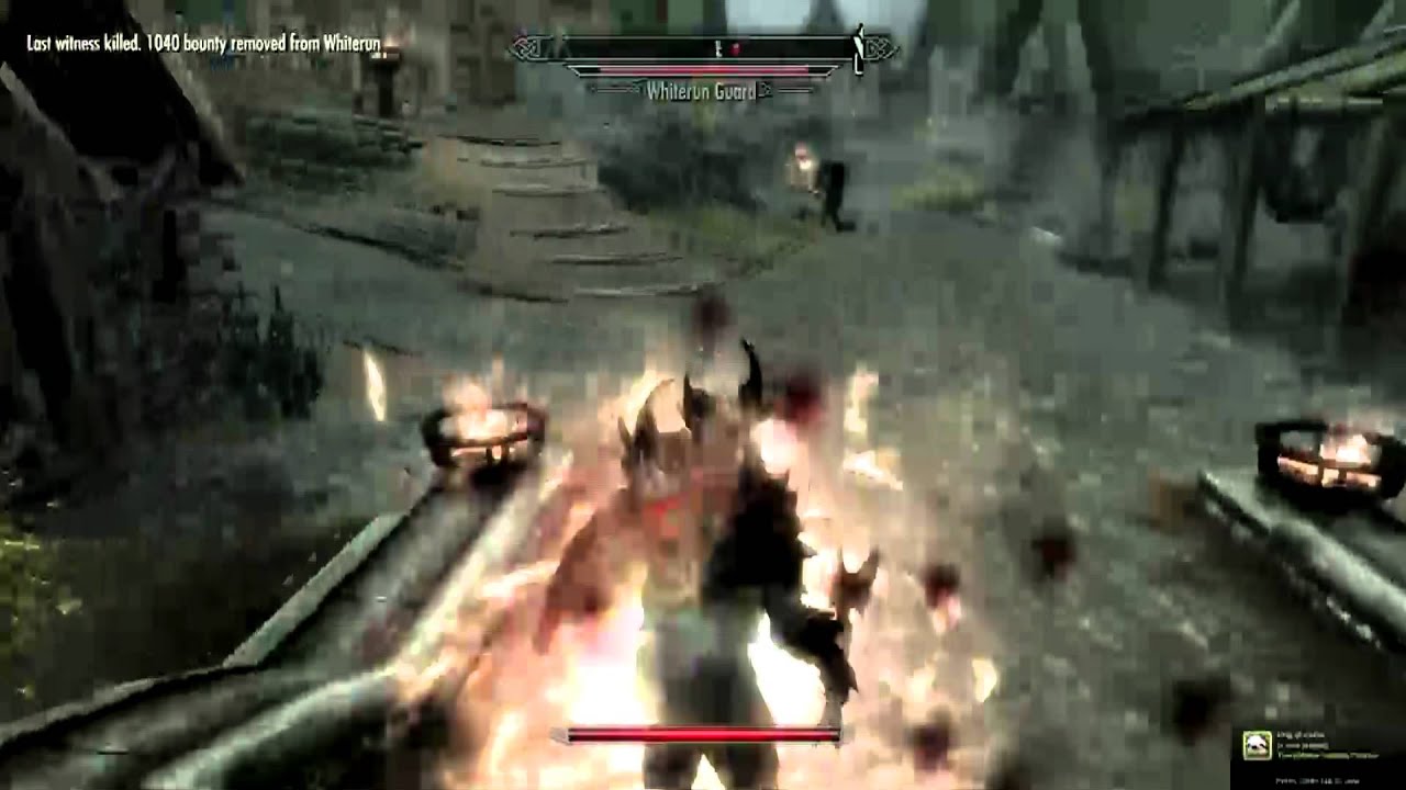 Skyrim: Being an All Powerful Dremora - YouTube