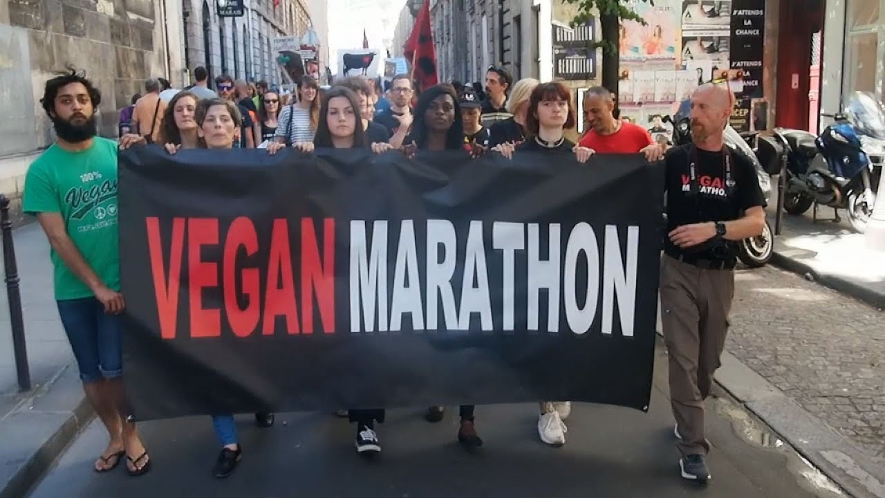 VEGAN MARATHON ... pour la vie ! - YouTube