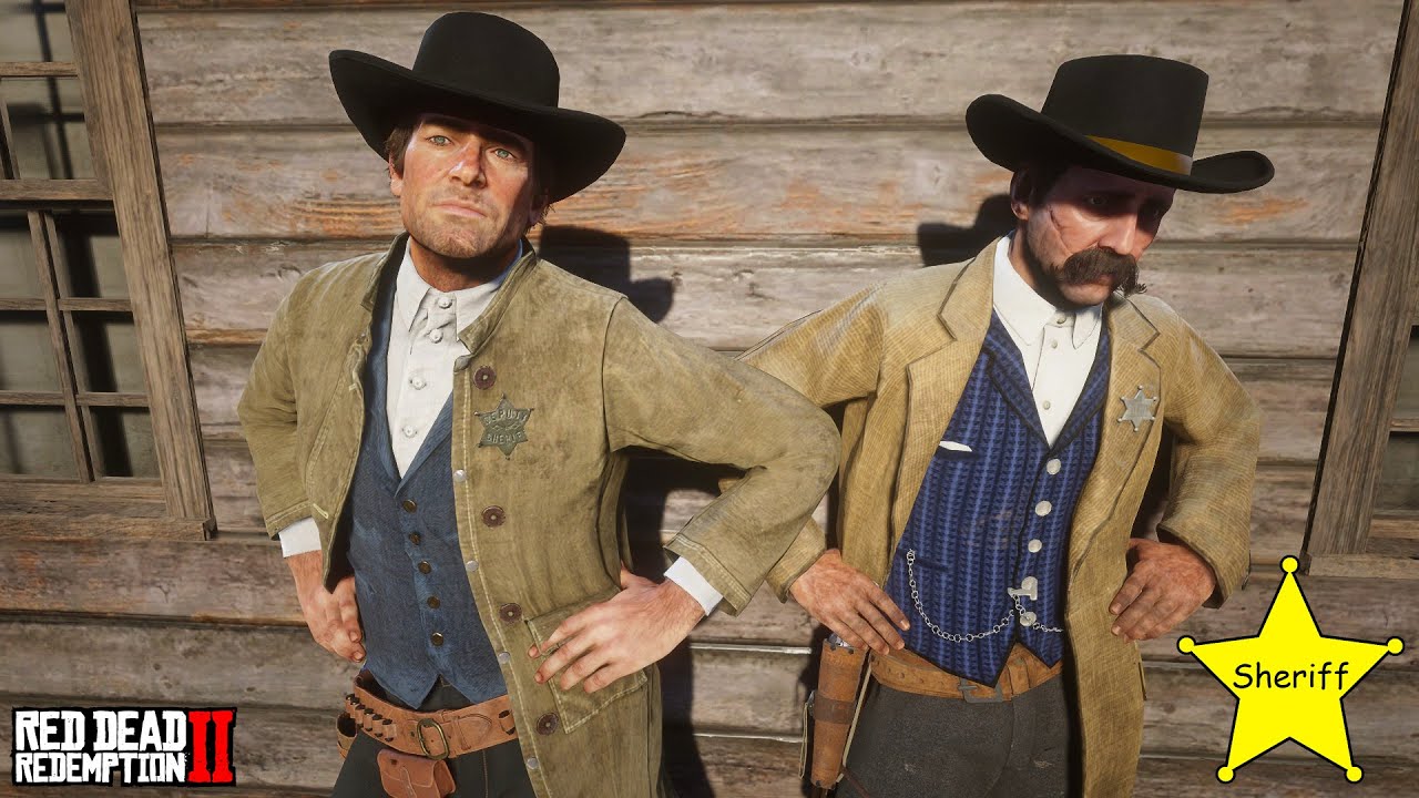 How to Make Sheriff Malloy's Outfit | RDR2 - YouTube