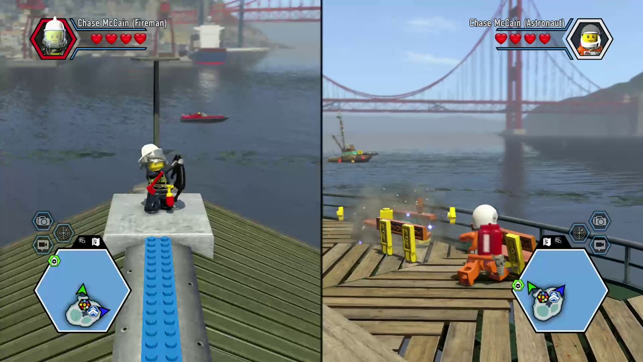 Lego City Undercover - Getting over to Liberty Island - YouTube