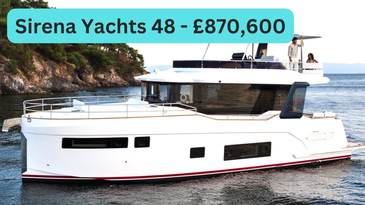 Boat Tour - Sirena Yachts 48 Sirena - £870,600 - Exception Value - YouTube