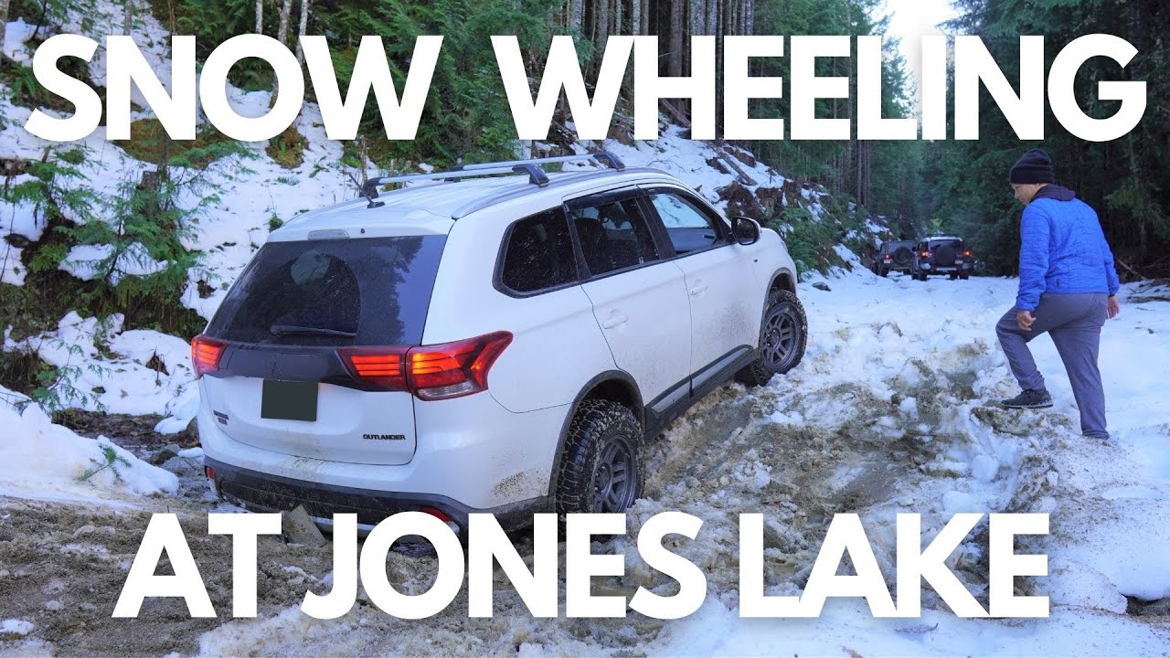 Snow Wheeling at Jones Lake | F150, Jeep JK, FJ Cruiser & Outlander ...