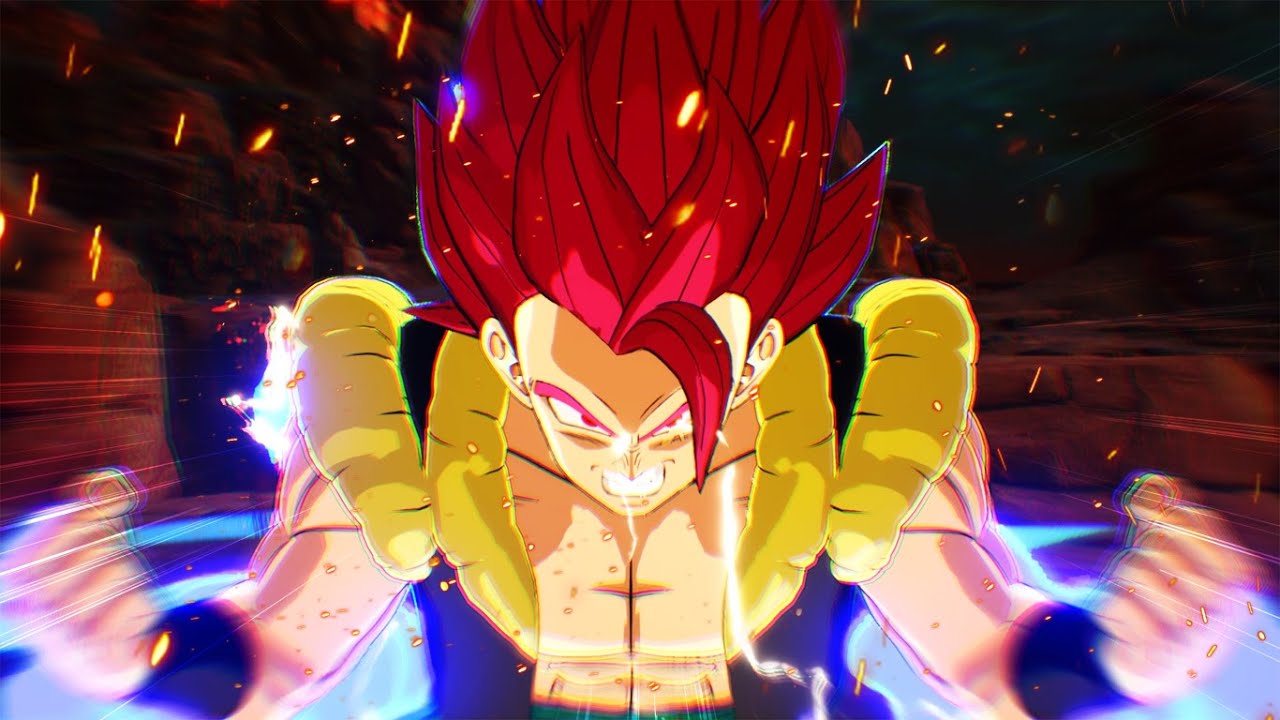 Gogeta NEW Super Saiyan God form in Dragonball Sparking Zero! - YouTube