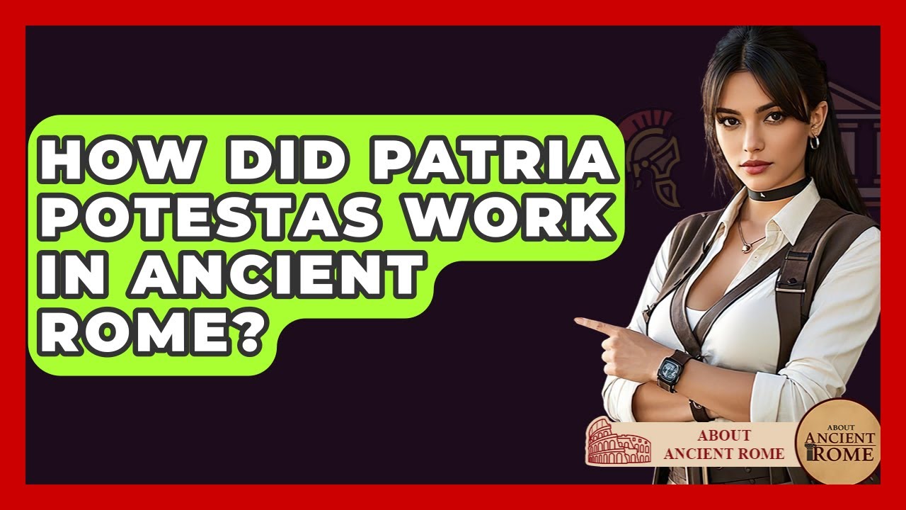 How Did Patria Potestas Work In Ancient Rome? - All About Rome - YouTube