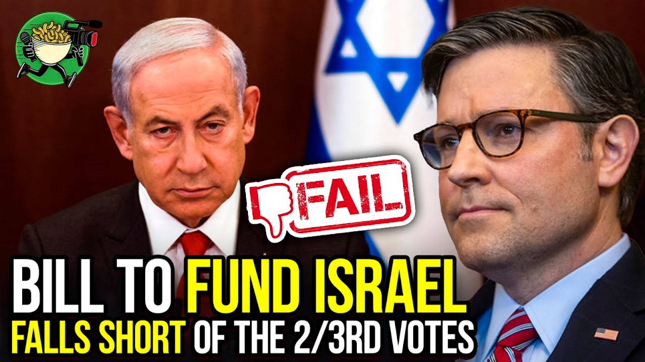 Stand Alone Bill To Fund Israel Falls Short Of The 2 3rd Votes Needed