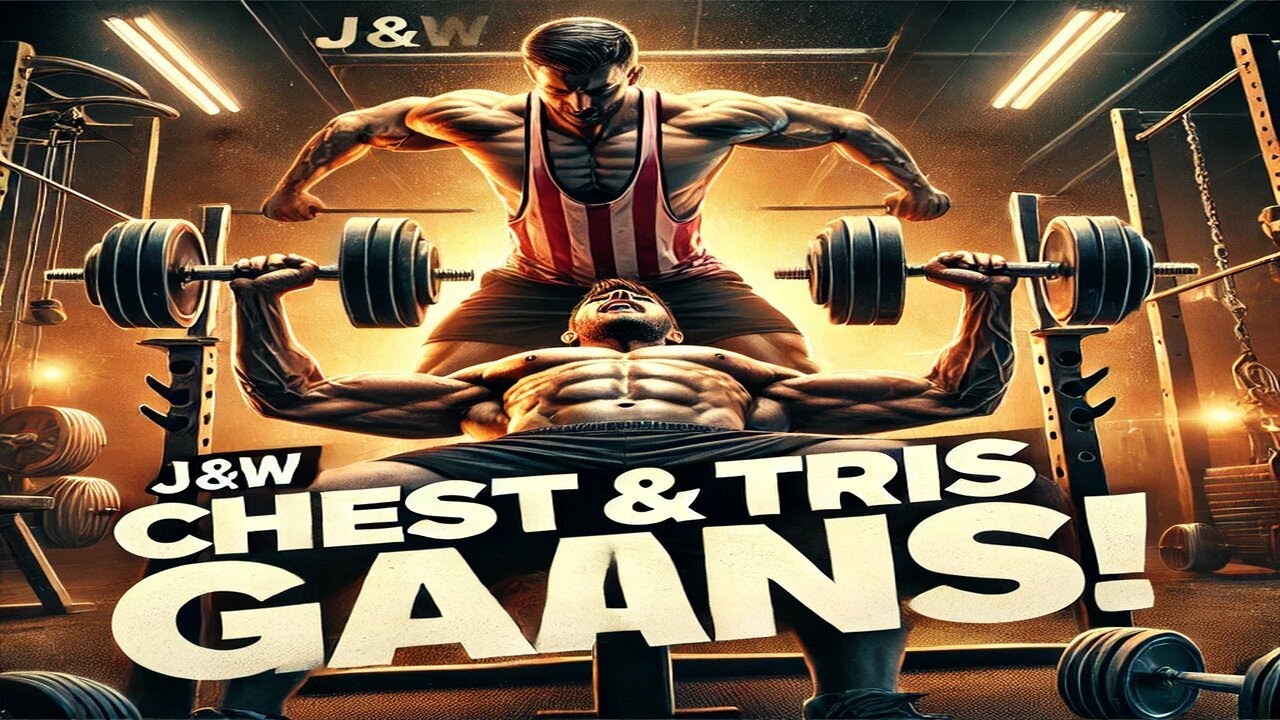 Bench Press, Dips & Crazy Tricep Burn! Chest & Tris Training 💪🔥 - YouTube