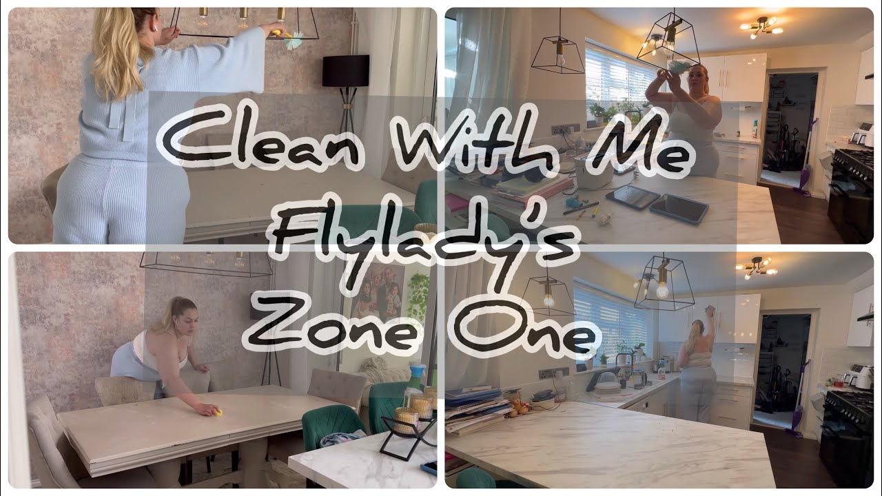 Clean With Me | Flylady | Zone One - YouTube