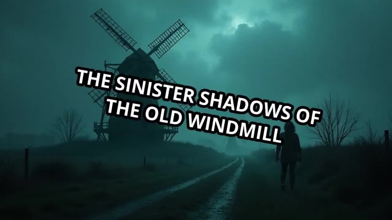 The Sinister Shadows of the Old Windmill #scary #travel #horror - YouTube