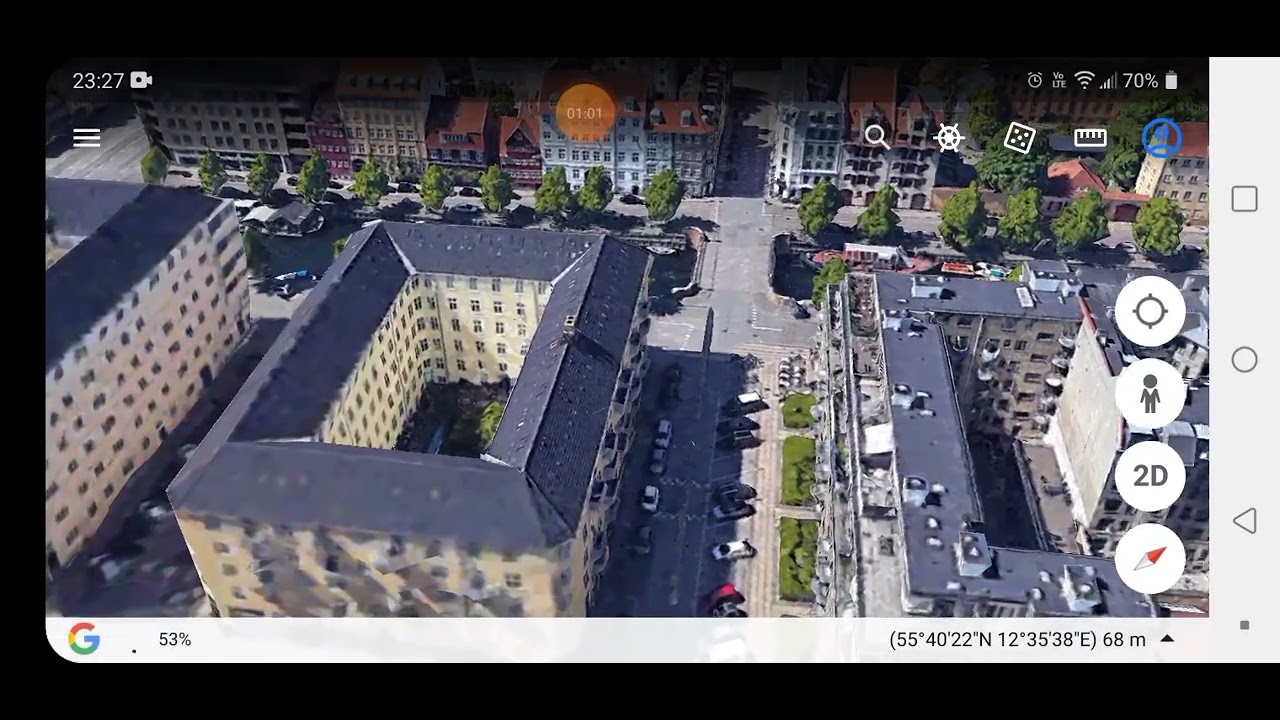 City of Kopenhag / Denmark / Google Earth 3D maps - YouTube