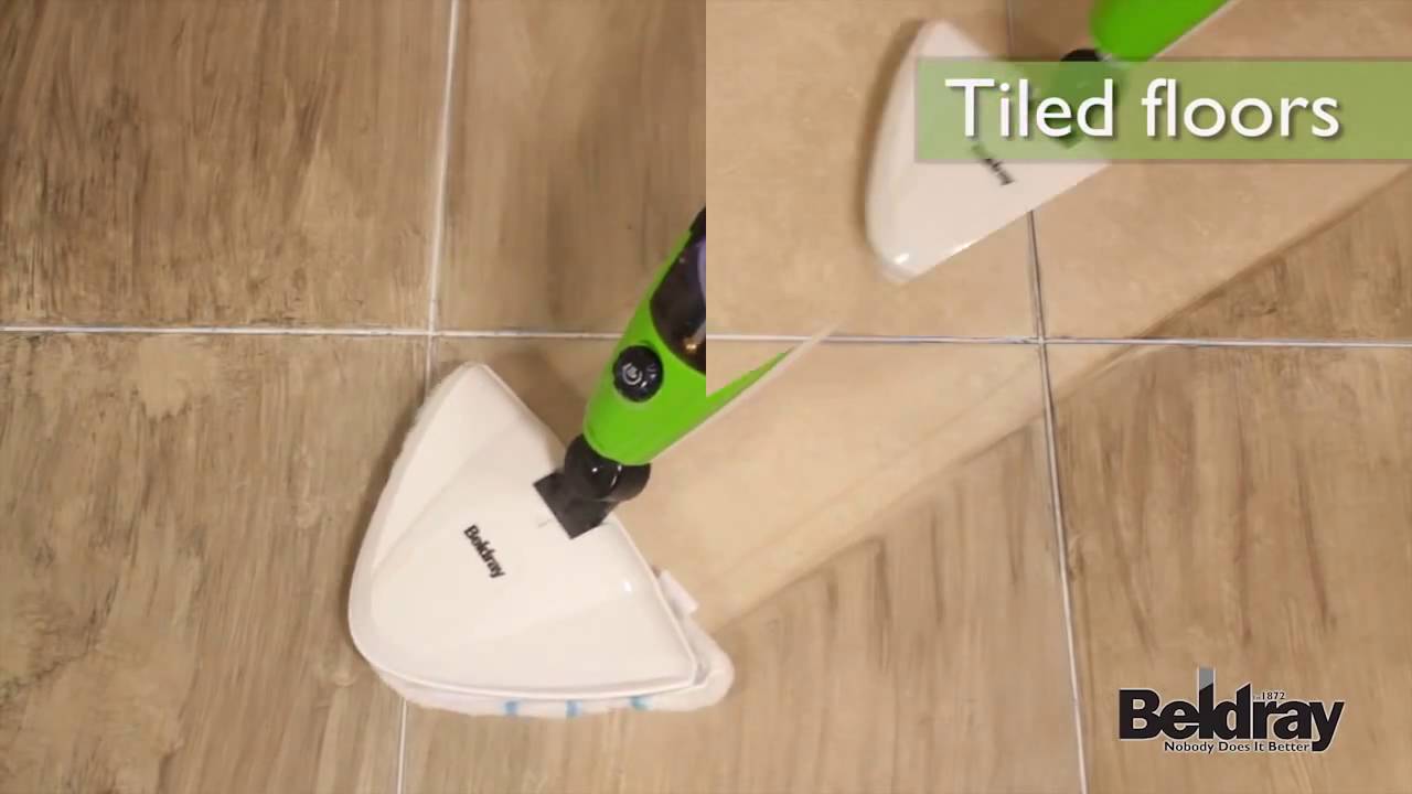 Beldray Multi function 5 in 1 Steam Mop - YouTube