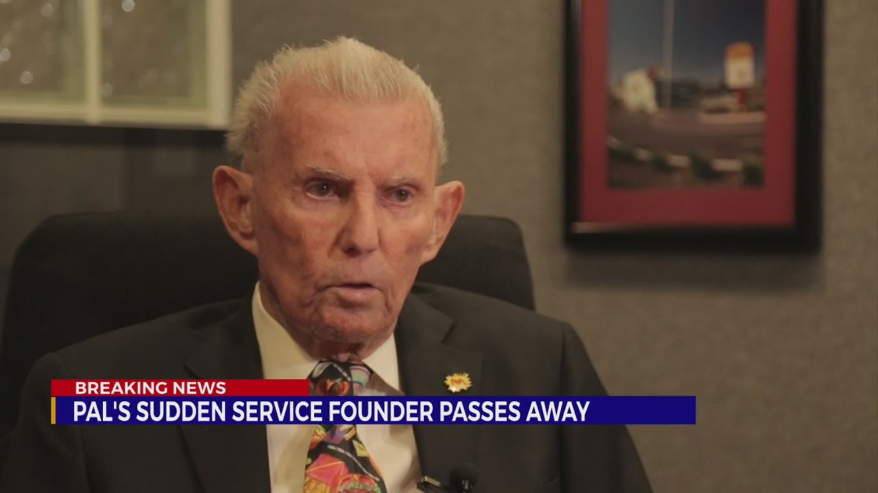 Pal Barger, founder of Pal's Sudden Service, dies at 90 - YouTube