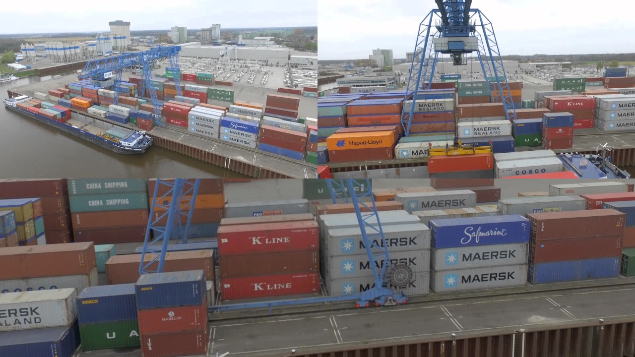 BCTN Terminal Venray in beeld door drones | 2017 - YouTube