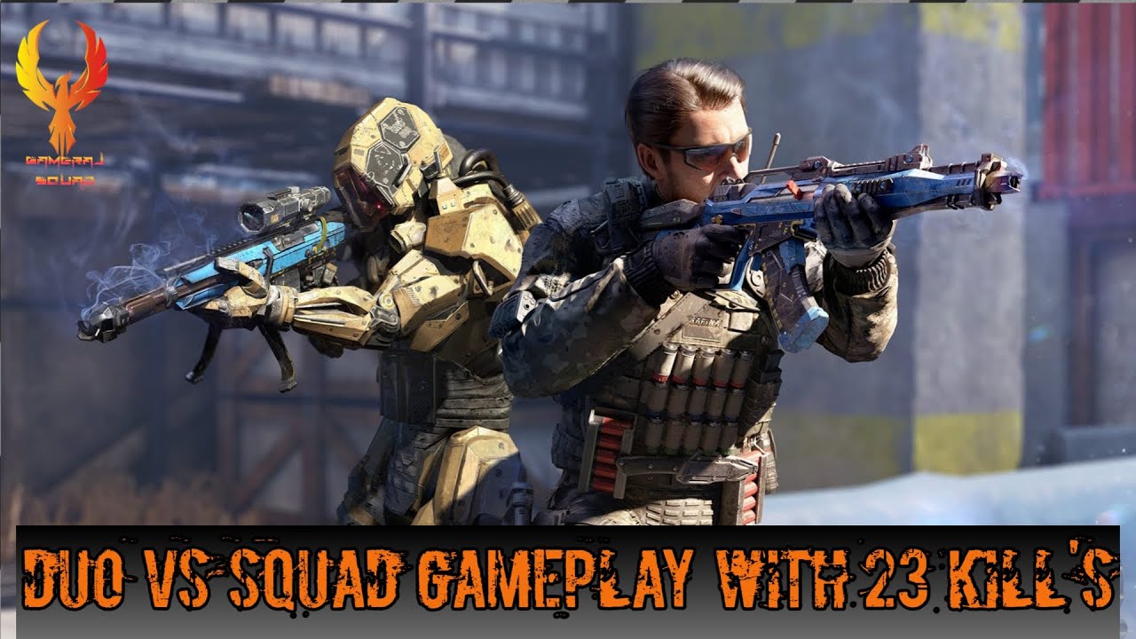 Call of duty Duo Vs Squad GamePlay Best 23 Team kill's........ - YouTube