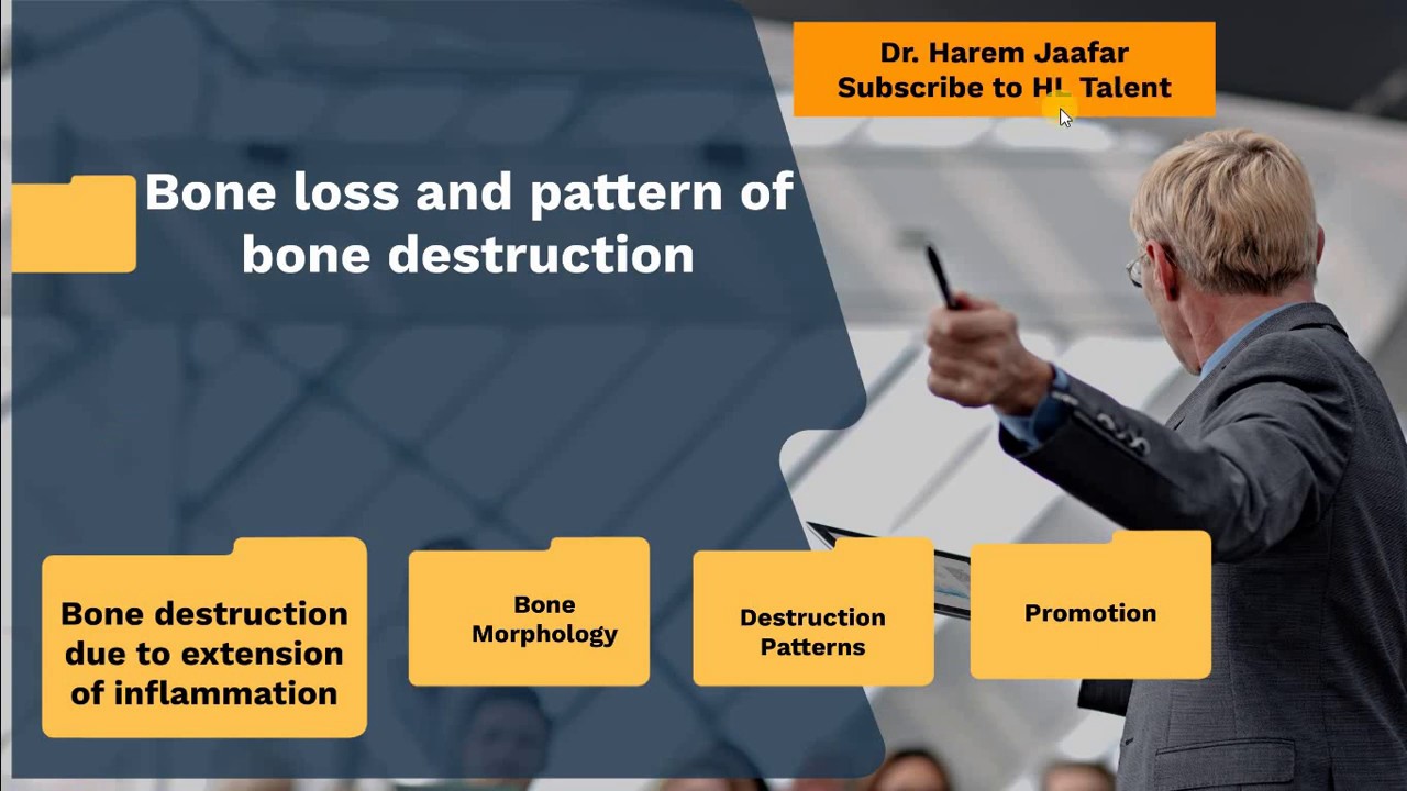 Bone loss and pattern of bone destruction (introduction and important ...