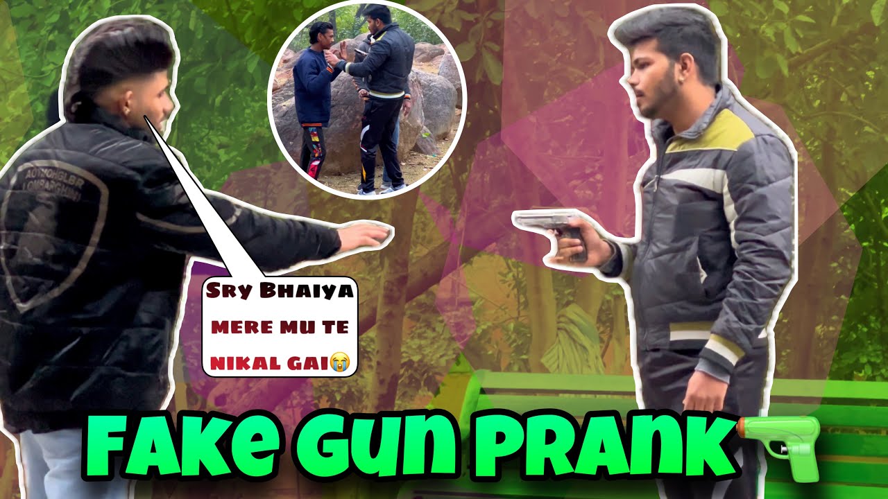 Fake Gun Prank Part-2 | Prank On Public🤣| Prank Gone Wrong #prank # ...