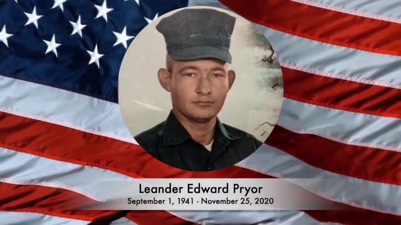 Memorial Service For Leander Edward Pryor (Committal Service) - YouTube