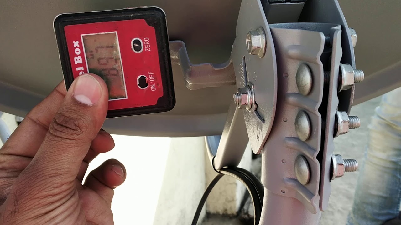 Correct placement of inclinometer on Mast X - YouTube