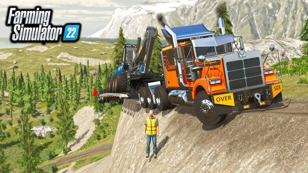Heavy holing equipment farming simulator, 22 - YouTube
