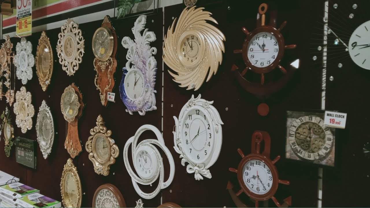 New Design Of Clock | Fancy Watch Ghari - YouTube