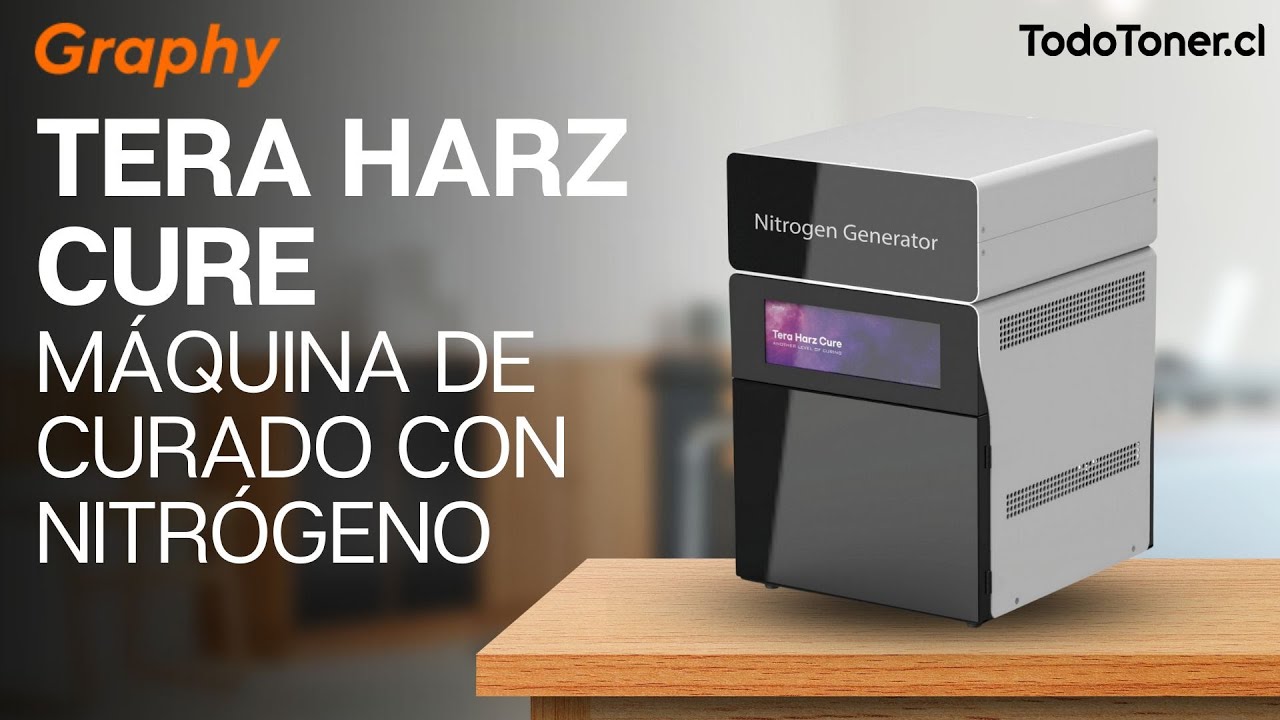 GRAPHY | TERA HARZ CURE - Máquina de Curado con Nitrógeno - YouTube