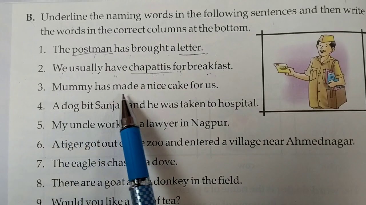 Naming Words Exercise Work Part 1 YouTube naming-words-exercise-work-part-1-youtube