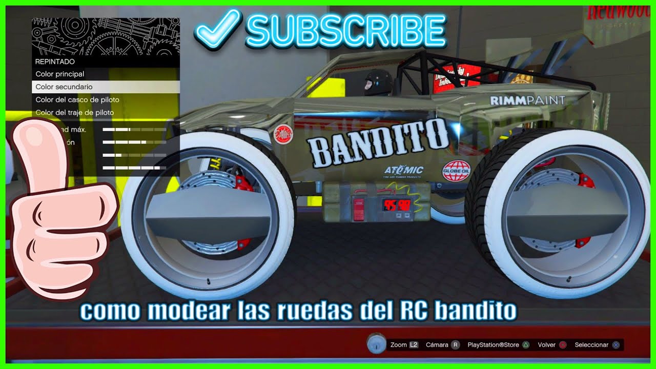 Como modear el RC bandito rapido y super fácil - YouTube