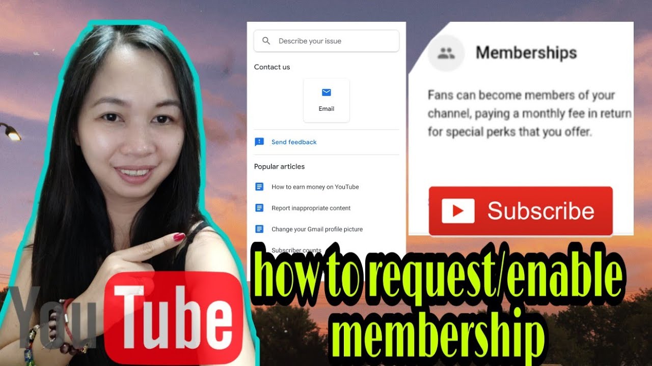 how to request/enable membership button using mobile/ without reaching ...