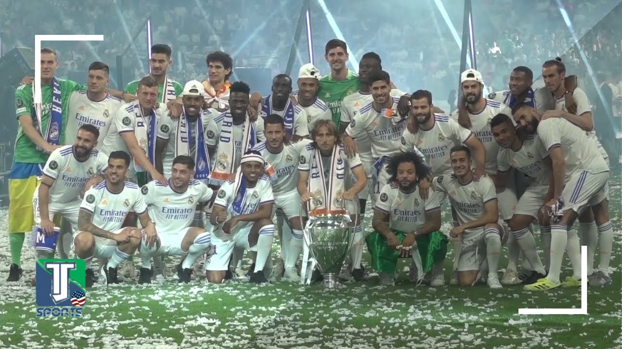 WATCH: Real Madrid's AMAZING parade and CELEBRATION after their 14th ...