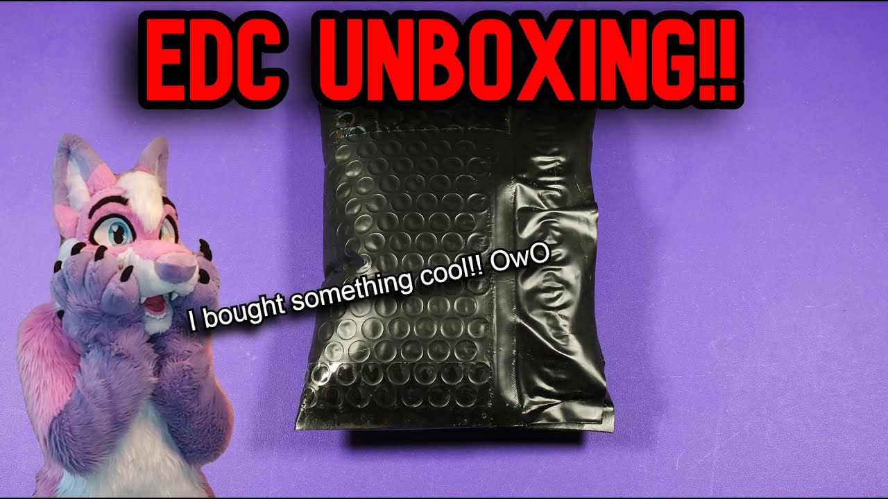Something Cool OwO - Furry EDC Unboxing - YouTube