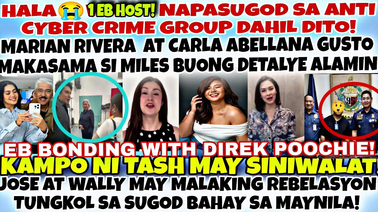GOODNEWS😲2 KAPUSOQUEEN MAY NAKAKAIYAK NA STATEMENT KAY MILES 1 EB HOST ...
