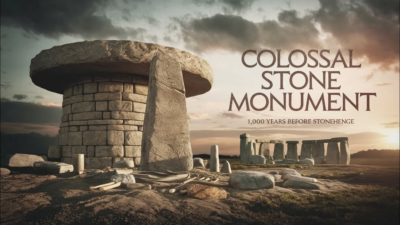 Colossal Stone Monument Built 1,000 Years Before Stonehenge Shows ...