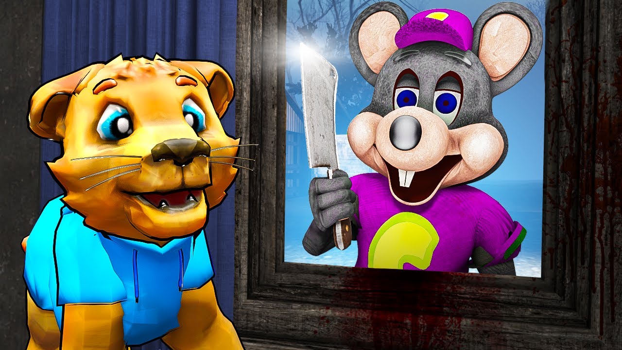 If You See CHUCK E CHEESE Outside Your House, RUN AWAY FAST!! (Garry's ...
