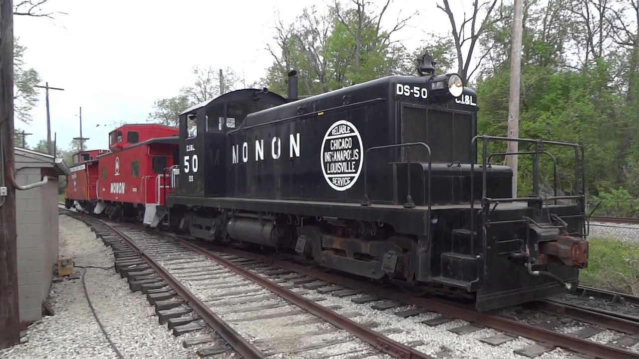 ITM - Monon DS-50 Caboose Run [05/04/2013] - YouTube