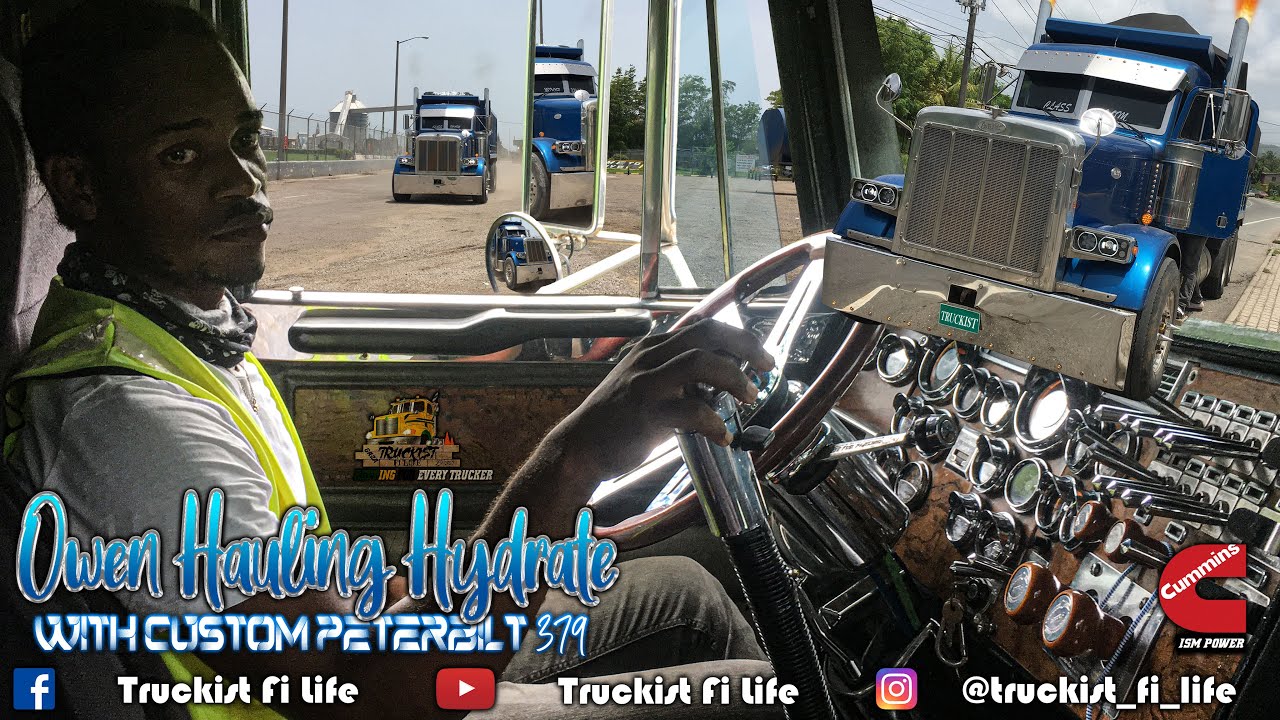 Owen Shifting 10 Speed In Peterbilt 379 🇯🇲🔥💨 - YouTube
