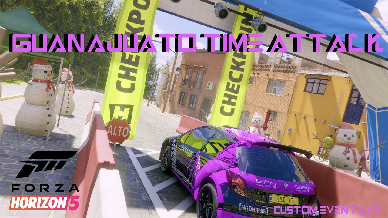 Guanajuato Time Attack - CUSTOM EVENT LAB - SIRLANCEALOD - Forza Horizon 5! - YouTube