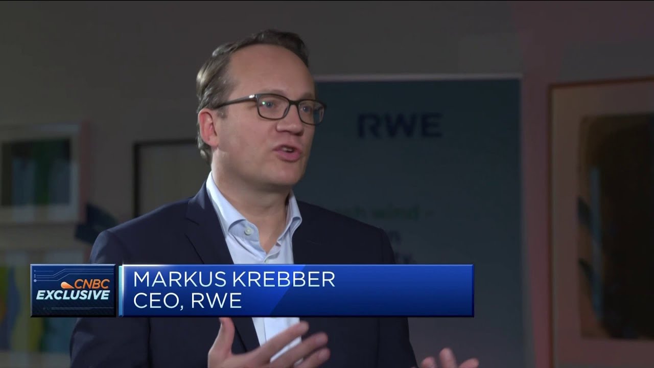 RWE has the financial opportunity to invest in green technology, says ...