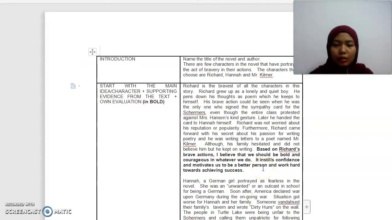 How to answer the Section D novel question - YouTube
