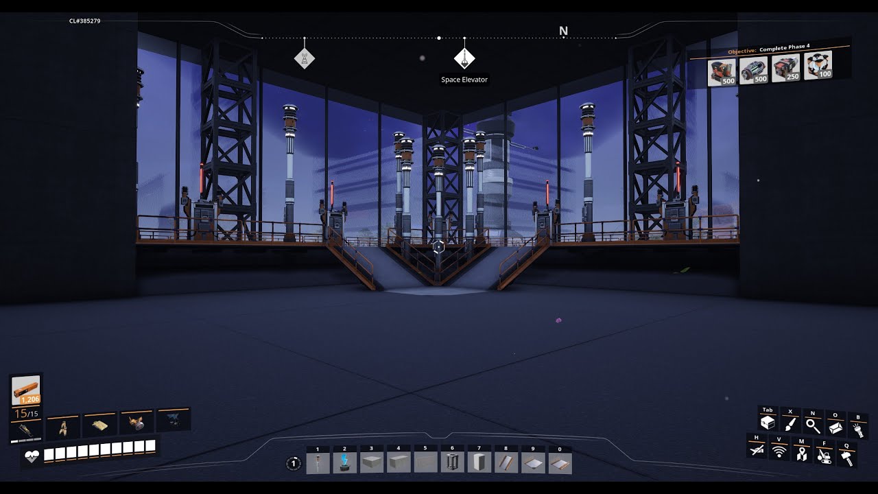 Working on more of the main base and main control power grid room ...