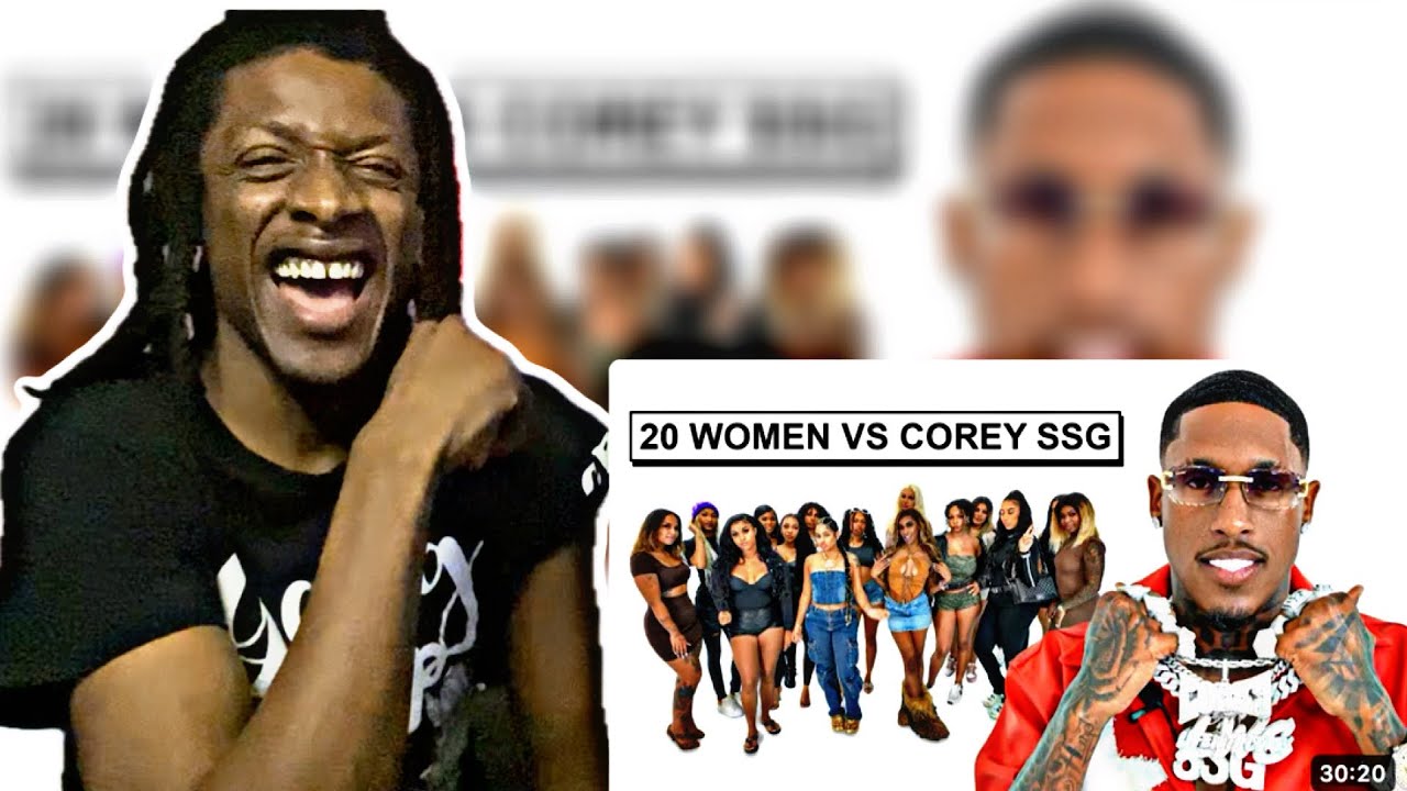 20 WOMEN VS 1 YOUTUBER COREY SSG (COREY PRITCHETT) - YouTube