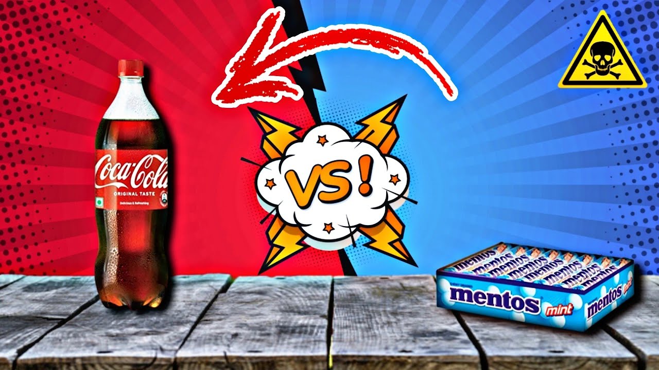 Coca Cola VS Mentos | ये क्या हो गया 😨 | Crazy Army - YouTube