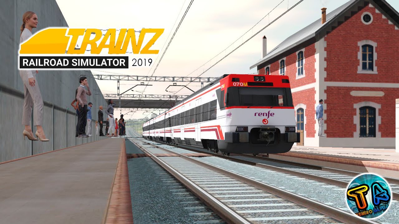 TRAINZ RAILROAD SIMULATOR | MAS TRAINZ -TreneroAlpha90 - YouTube