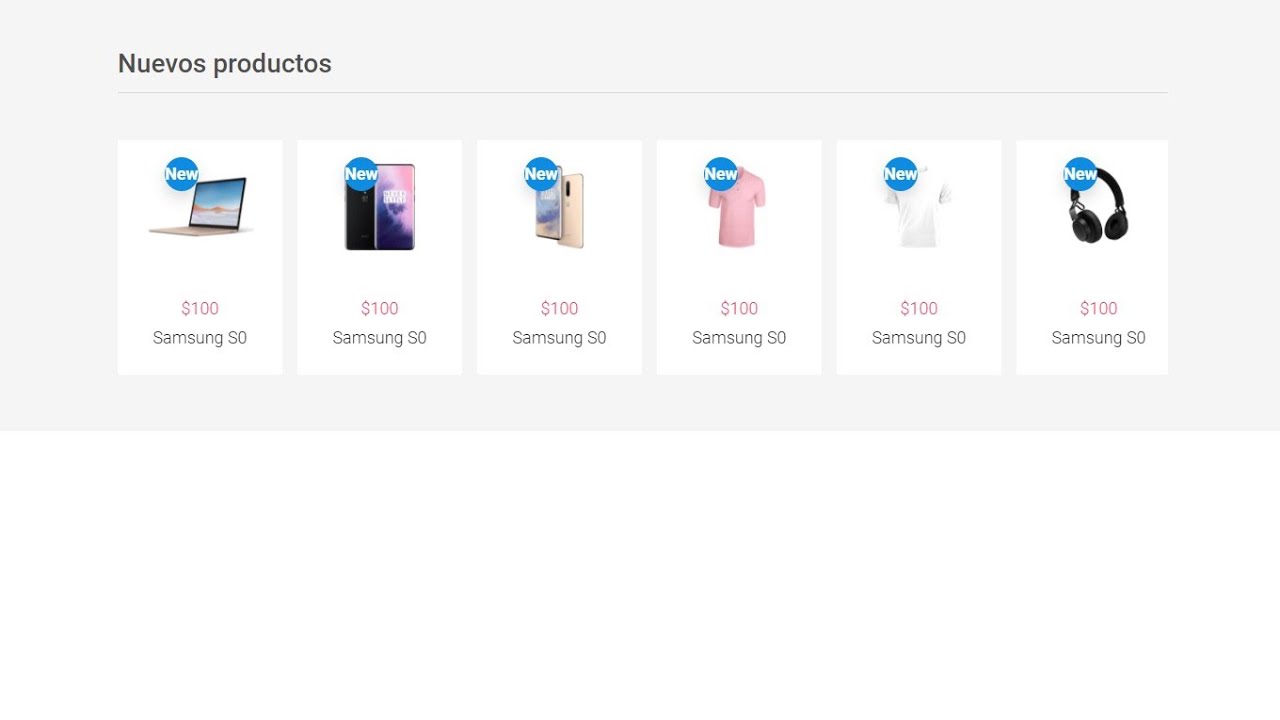 Product e-commerce carousel slider with bootstrap 5 #bootstrap5 #html5 ...