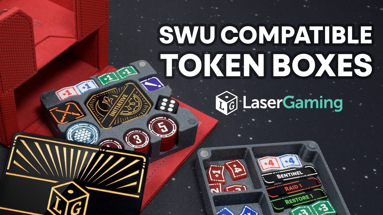 Star Wars Unlimited Compatible Token Storage Organiser Box for ...