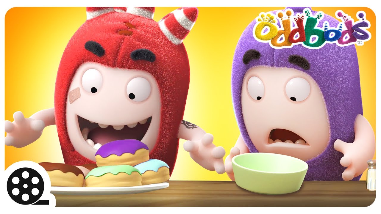 Cartoon | Oddbods - Food Flicker | Funny Videos For Children - YouTube