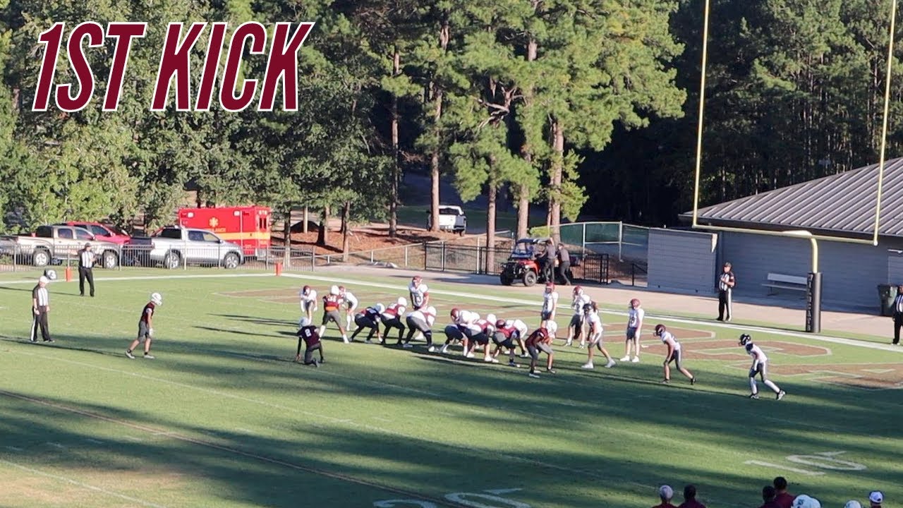 FIRST EXTRA POINT KICK IN MIDDLE SCHOOL & HOMECOMING COURT - YouTube