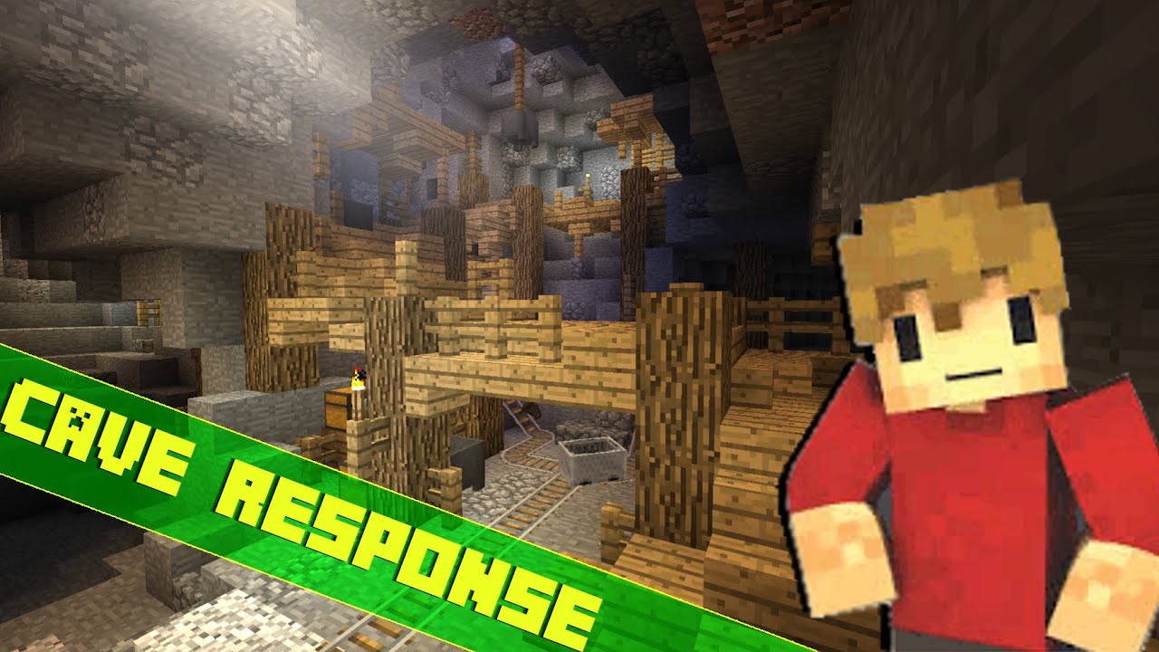 Response To Grian! Transforming A Cave Into A House - YouTube