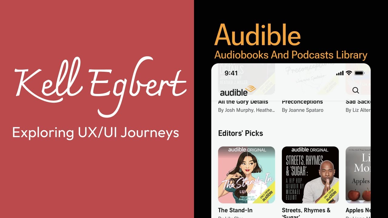 Exploring Audible User Flows: Audiobooks & Podcasts Mobile iOS App ...